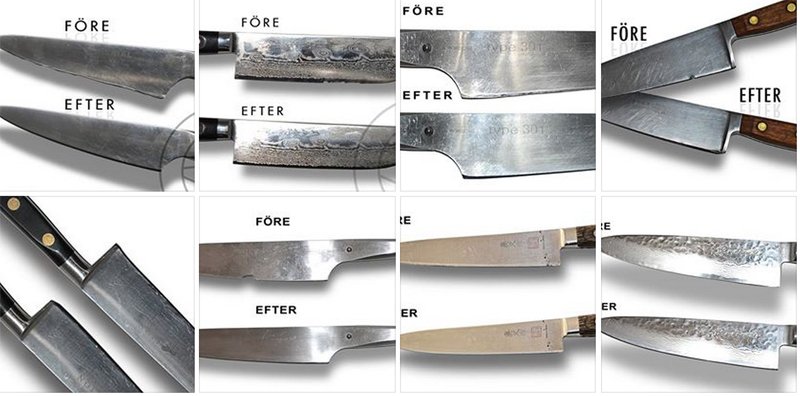 Schleifwinkel Japanische Messer